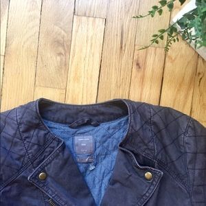 GAP | Jackets & Coats | Gap Grey Quilted Bomber Jacket | Poshmark